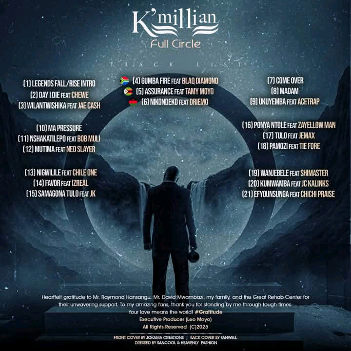 K'Millian - Full Circle 2025 Album | KwazanMusicBlog